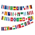 World Flag Bunting Banner with 42/32 Flags, Double-Sided Fabric Banner ...