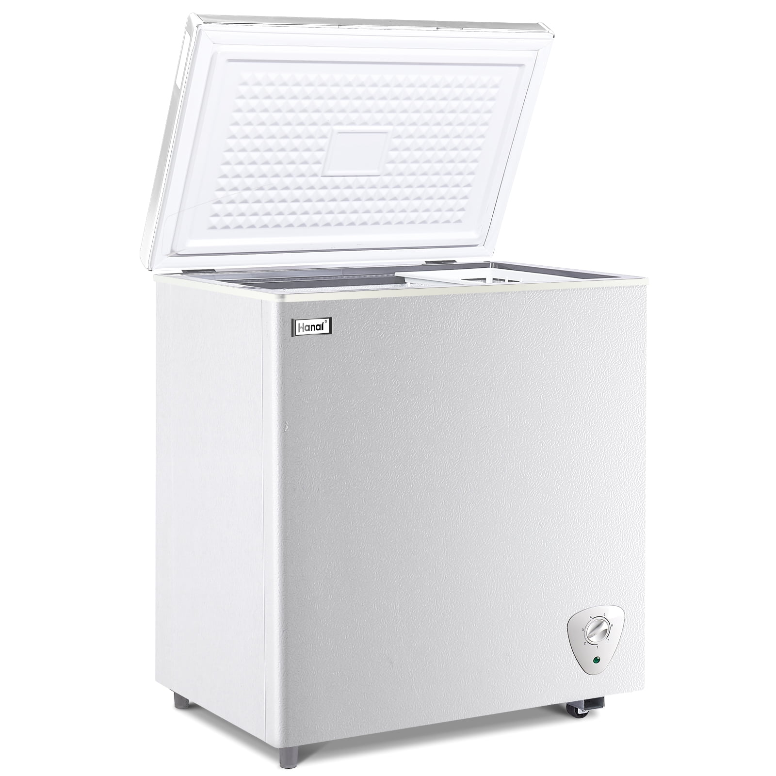 WANAI 5 Cu ft Freezer, Chest Freezer,White - Walmart.com