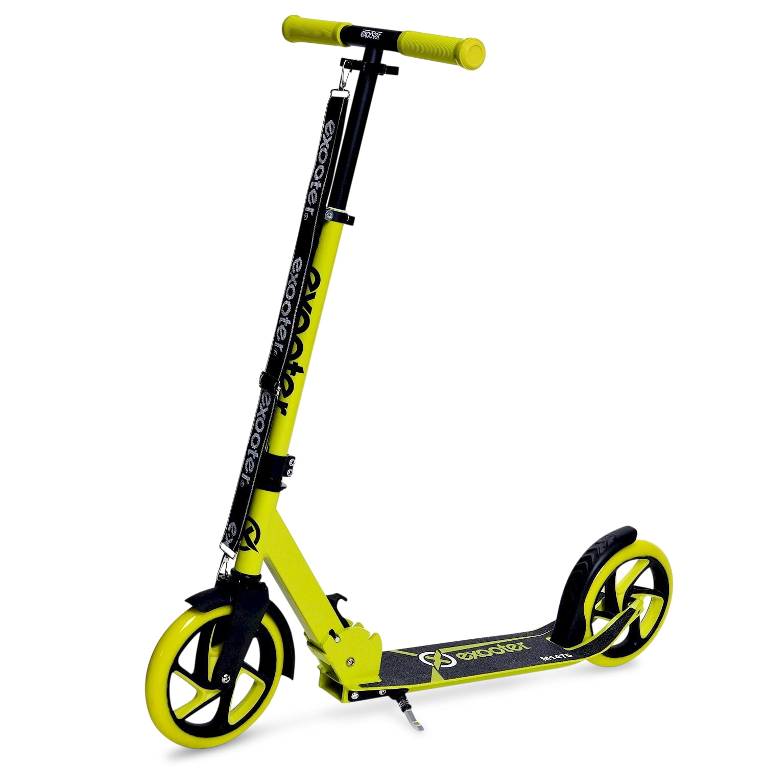 exooter m1475vg 5xl teen kick scooter with 200mm wheels in vibrant ...