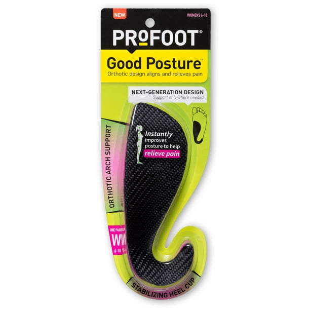 Profoot Good Posture Women Insole - Walmart.com - Walmart.com