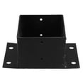 FRCOLOR Versatile Deck Post Anchor Base Bracket Fence Post Stabilizer ...