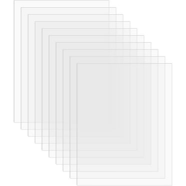 SimbaLux Craft Plastic Clear Acrylic Sheet 6x12, 1/8 Thick, Easy to Cut ...