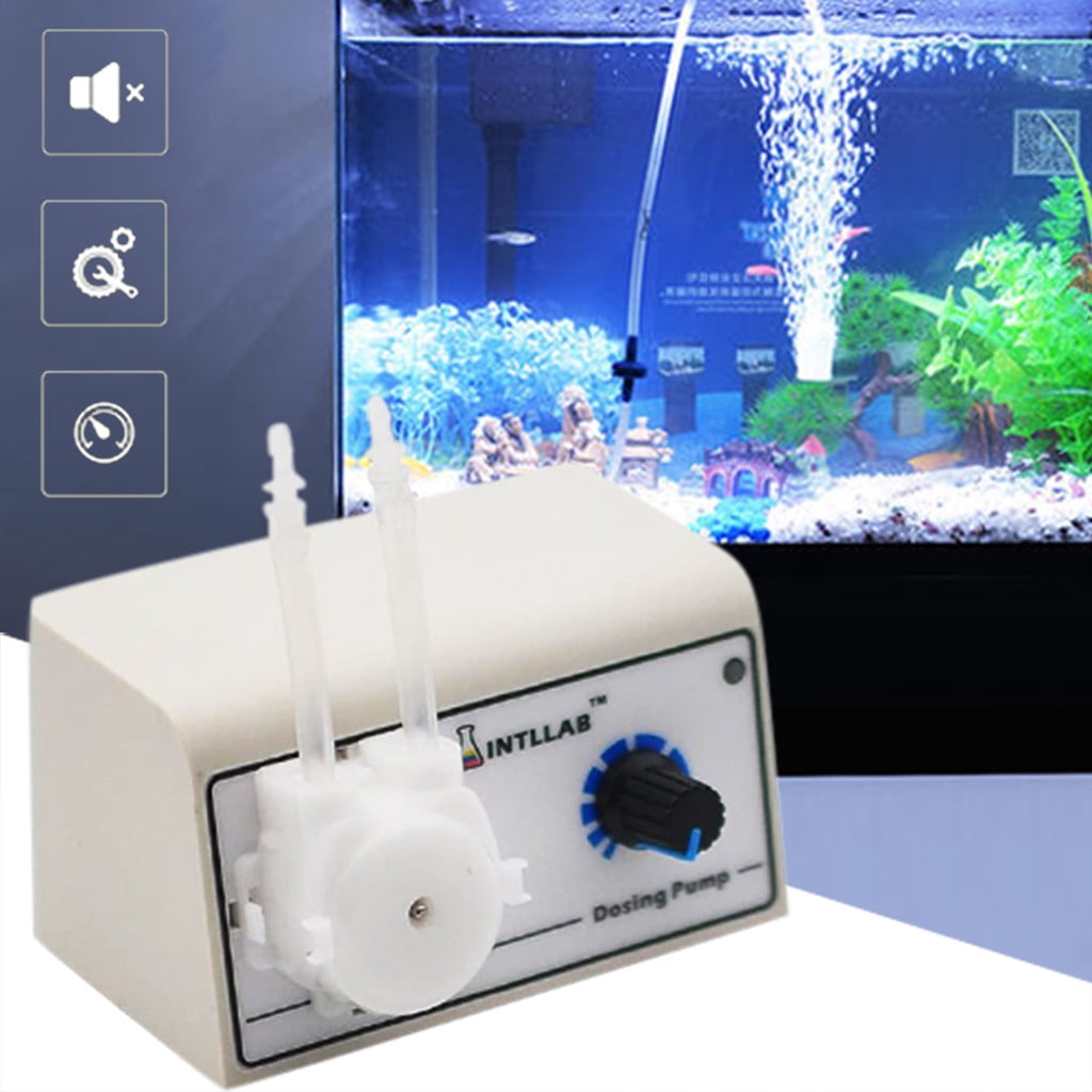 Peristaltic Aquarium Dosing Pump, Stainless Steel Construction, High ...