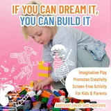 Strictly Briks - Big Briks Toy Set - 84 Pieces in Blue, Green, Red ...