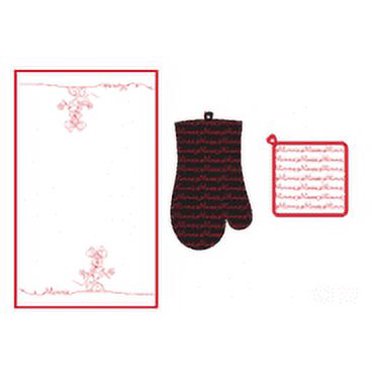 Disney Mickey Script Towel Set, 3 Pack - Walmart.com