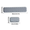 Ergonomic Keyboards Wrist Rest Support Compressive Hand Rest Silicone ...