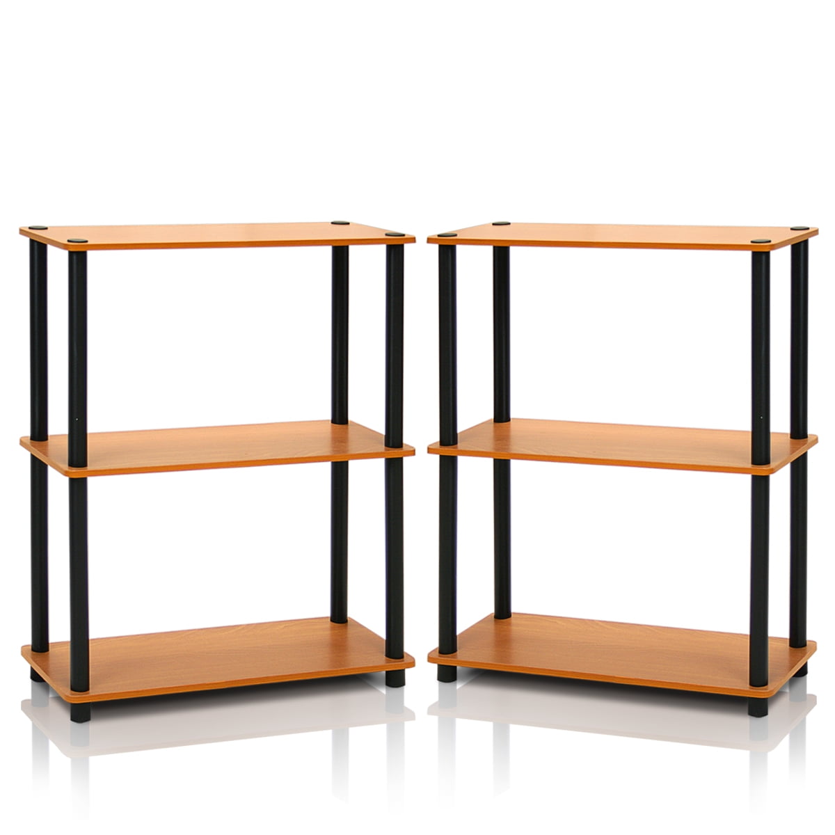 Furinno Turn-N-Tube 3-Tier Compact Multipurpose Shelf Display Rack ...