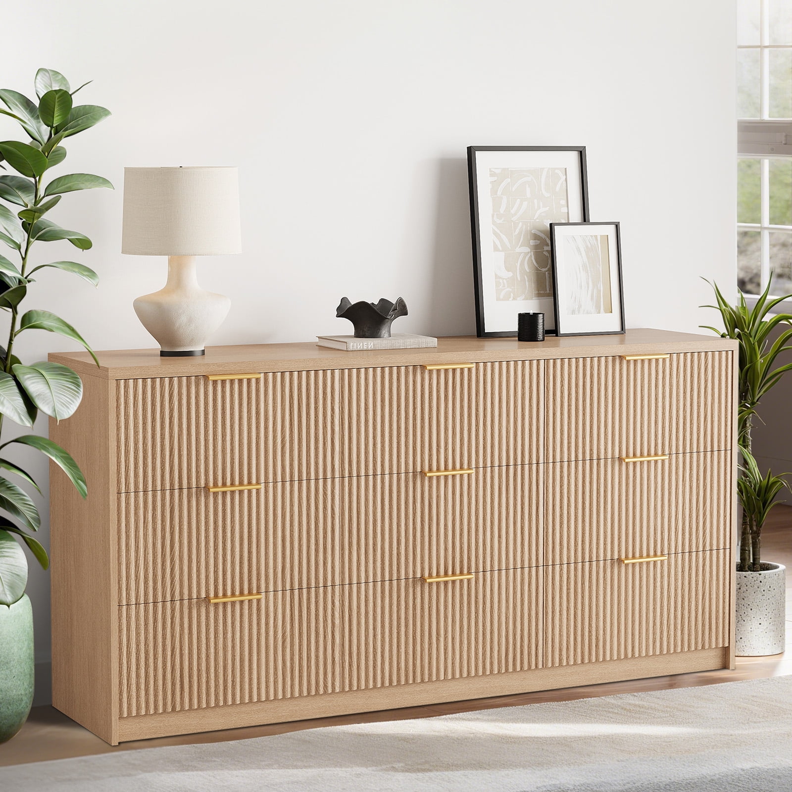 Click here for Cuisinsmart 9 Drawer Dresser For Bedroom  55 Wide... prices