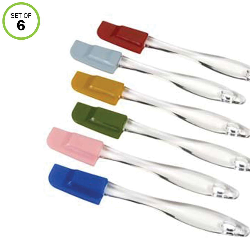 Evelots Mini Silicone Spatula-Cook/Bake/Spread-Ice/Heat Resistant-BPA ...