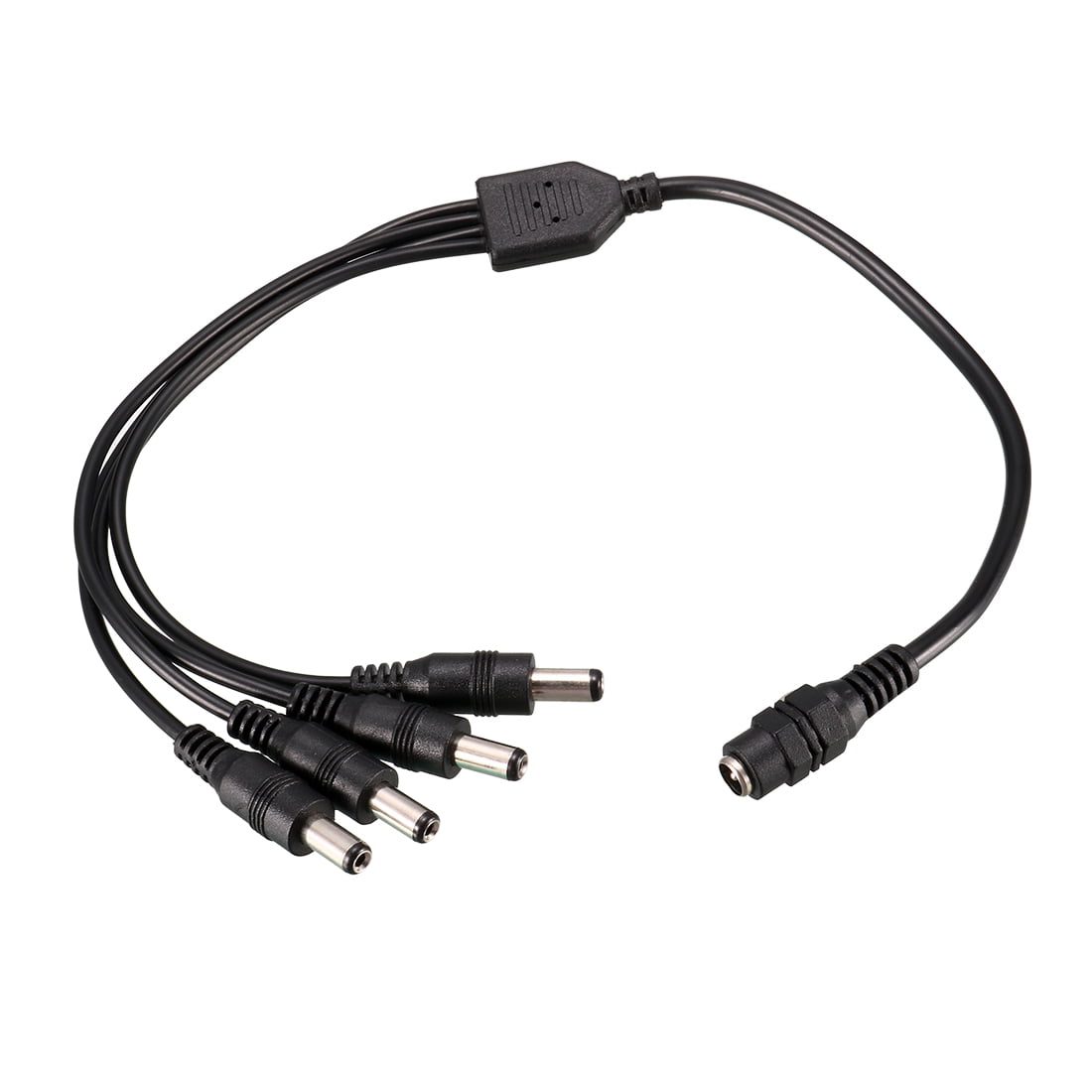 CCTV Security Camera Female to Male 5.5x2.1mm 4 Channel Splitter DC ...