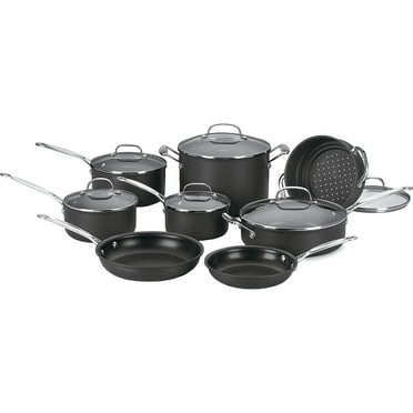 Cuisinart Chef's Classic 11-Piece Induction-Ready Stainless Steel Pot ...