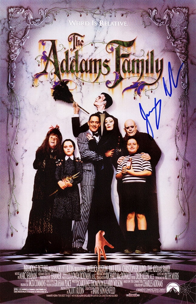 Jimmy Workman Signed The Addams Family 11x17 Movie Poster - Walmart.com