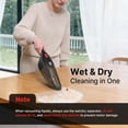 Wet/Dry Handheld Vacuum Cordless, Portable Vacuum Rechargeable, Wall ...