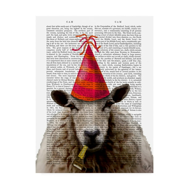 Trademark Fine Art 'Party Sheep' Canvas Art by Fab Funky - Walmart.com