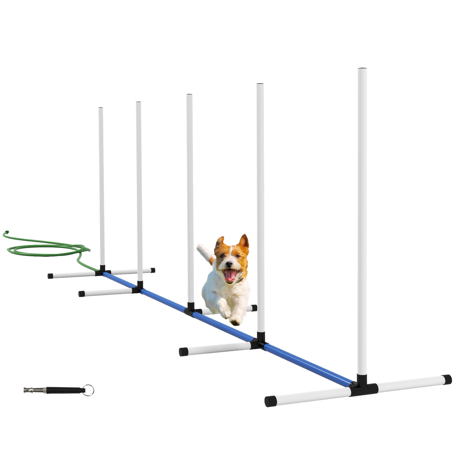 Click here for Pawhut 2pcs Dog Agility Equipment Set With Weave P... prices