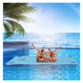 Floating Water Mat 10x5ft, XPE Foam Pool Float, Tear Resistant, Roll Up ...