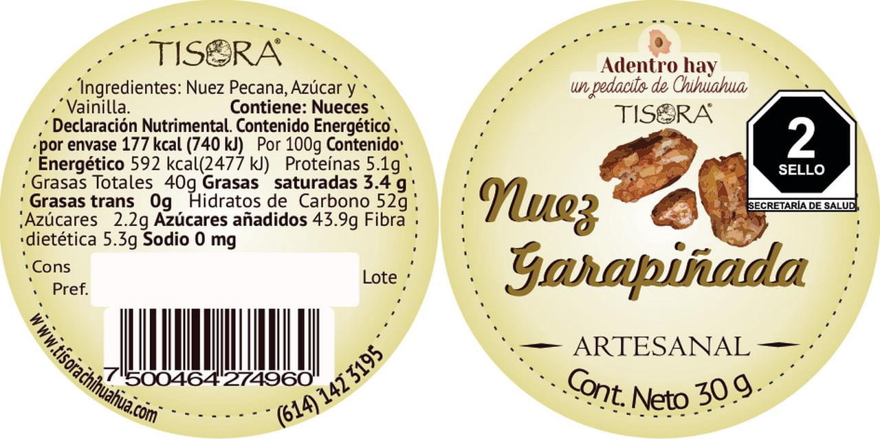 Nuez Garapiñada 30 g | Walmart en línea