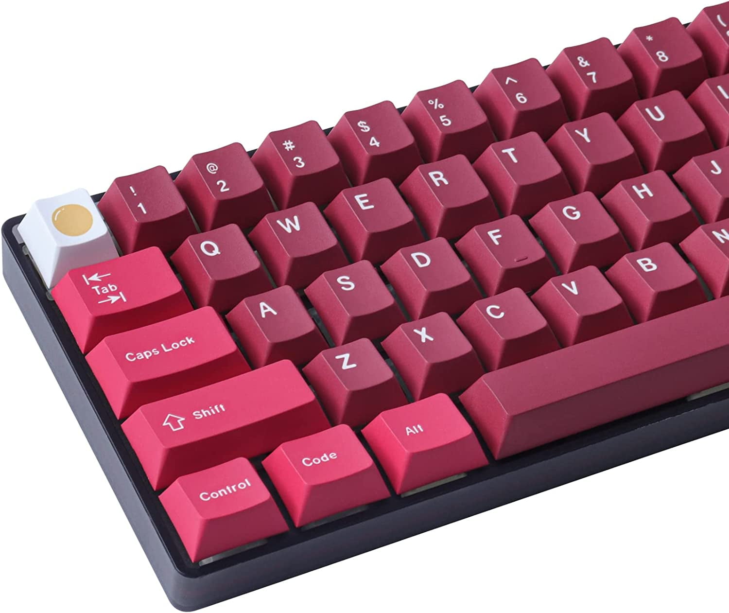 PBT Keycaps,Sunzit 100 Keys Double Shot Dye Sublimation Cherry Profile ...