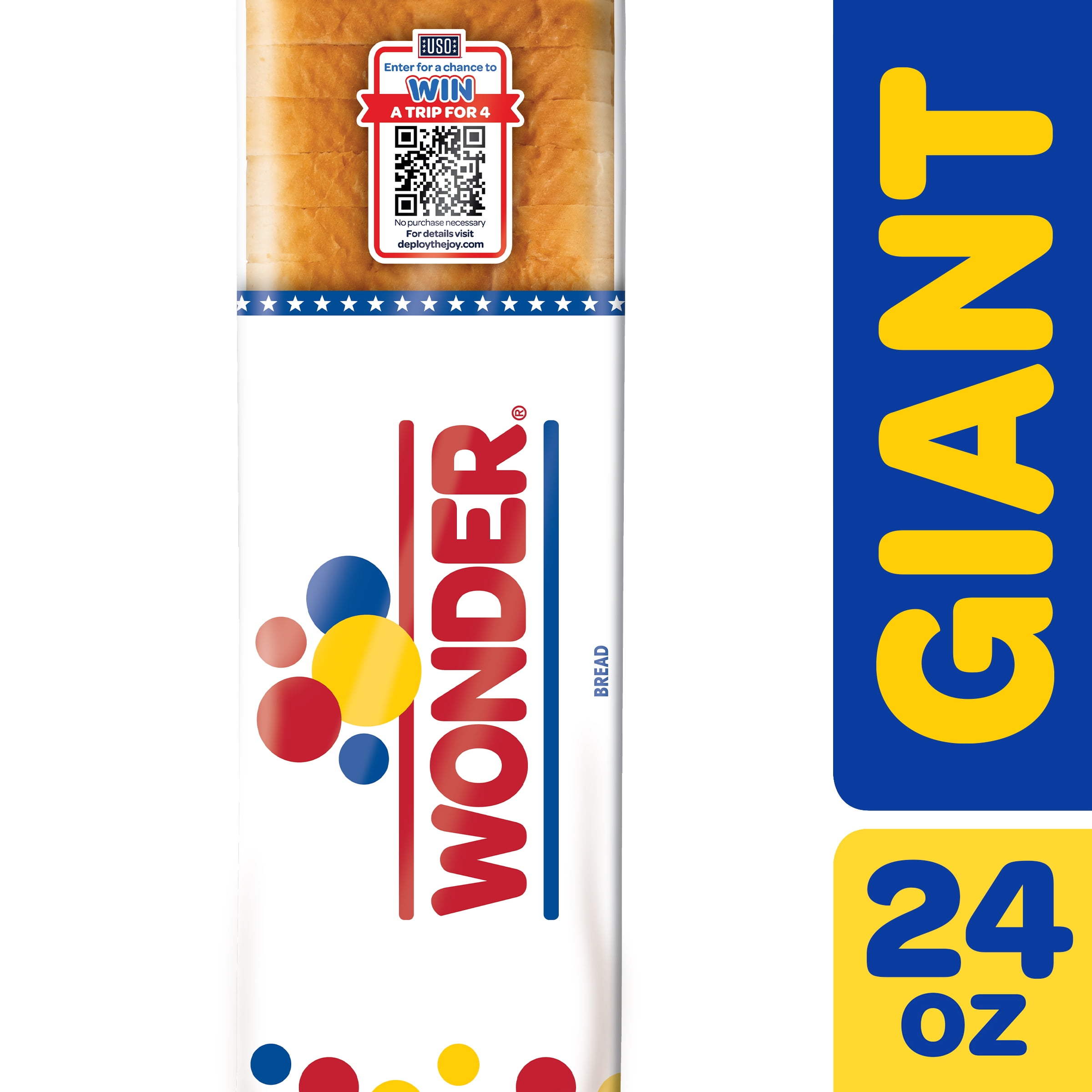 Packaged Loaf Of Wonder Bread