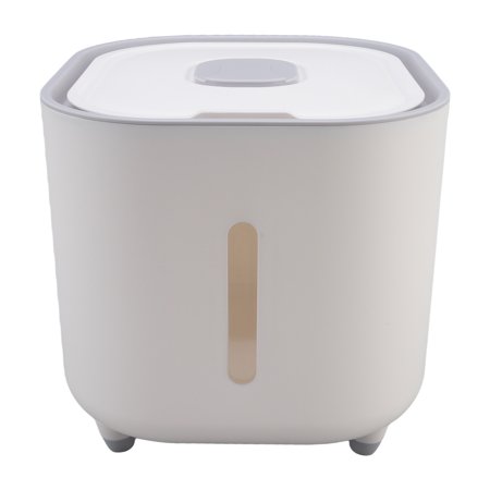 Rice Storage Container, Proof Box Grey White Food Grade PP Protection ...