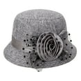 Riguas Women's Polka Dot Mesh Flower Bowler Bucket Hat Outdoor Sun ...
