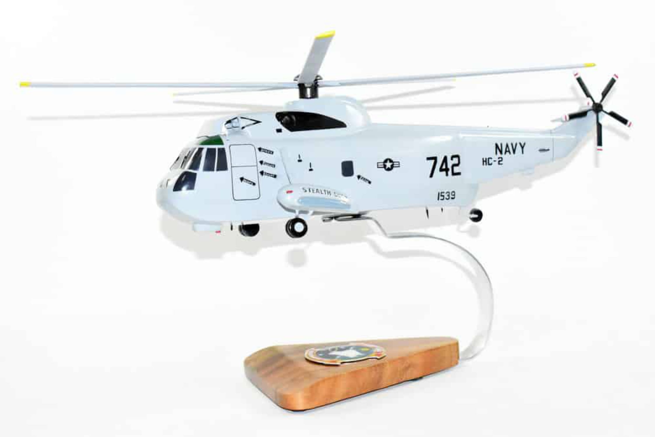 Sikorsky® SH-3 SEA KING™, HC-2 Fleet Angels, 16 Mahogany Scale Model ...