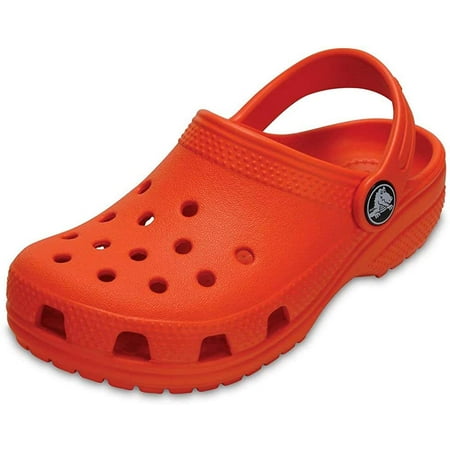 Crocs Classic Kids Clogs - Tangerine - C12 | Walmart Canada