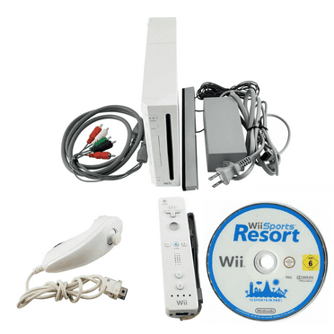Pre-Owned Nintendo Wii - Sports Resort Pak - game console - white - Wii ...