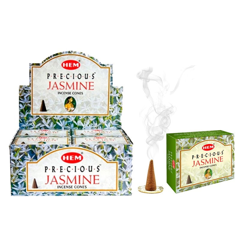 Click here for Hem Incense Hem Precious Jasmine Cones - 120 Cones prices