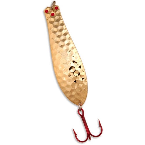 Doctor Spoon Premium Finish Series 5/8 oz 3-3/4" Long-Hex Hammered Gold ...