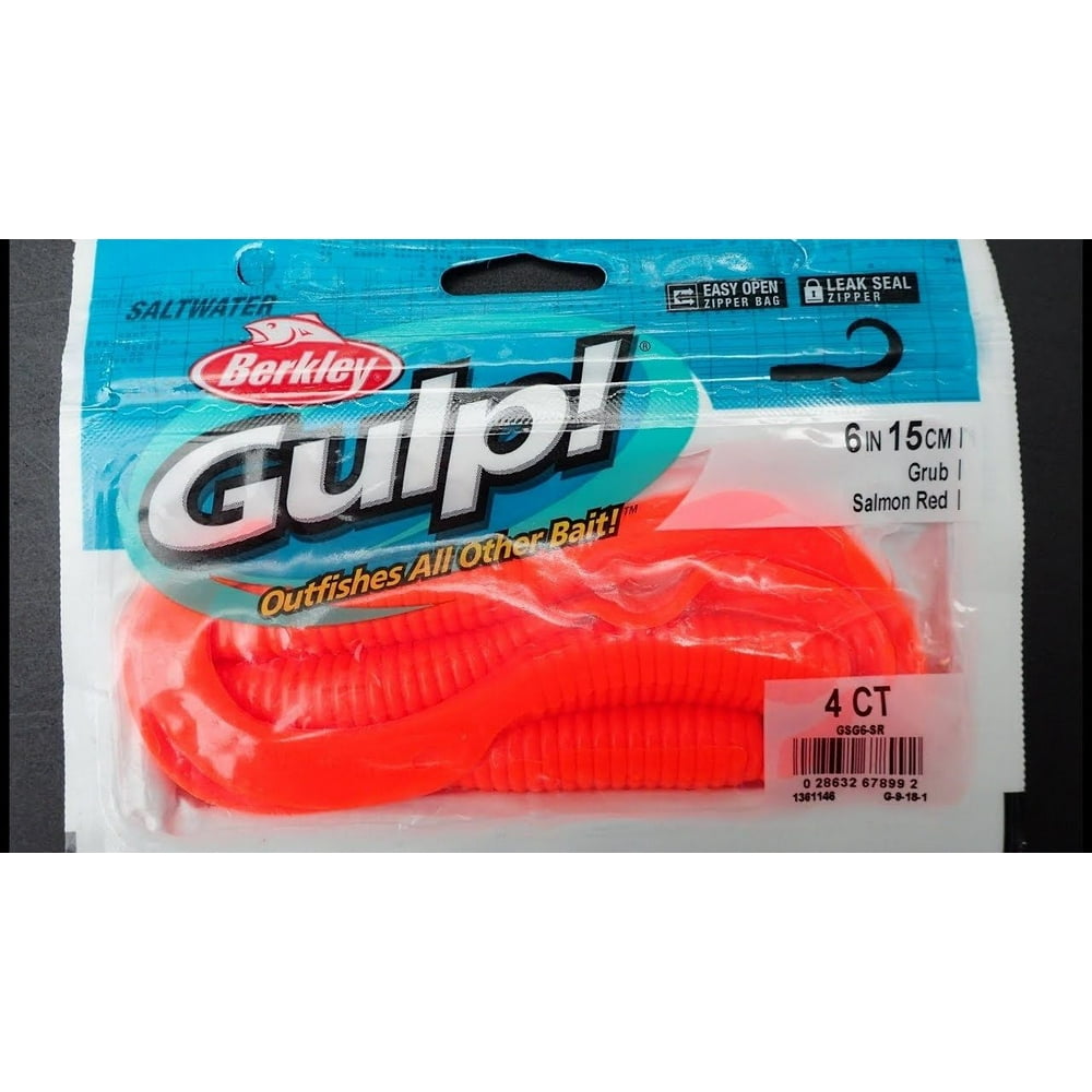 Berkley Gulp! Gulp!® Saltwater Grub Bait Grubs - Walmart.com - Walmart.com
