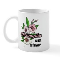 CafePress - Chlamydia Flower Mug - 11 oz Ceramic Mug - Novelty Coffee ...