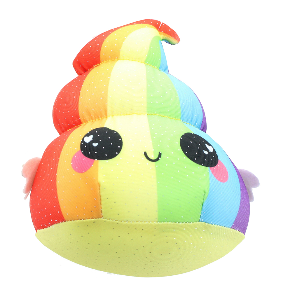 Glitter Galaxy 6-Inch Rainbow Poop Collectible Plush - Walmart.com