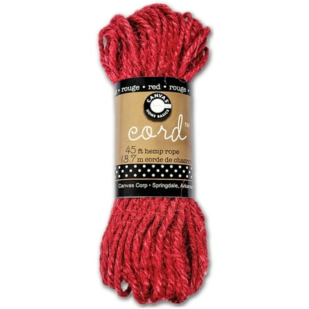 Hemp Rope 45'-Red | Walmart Canada