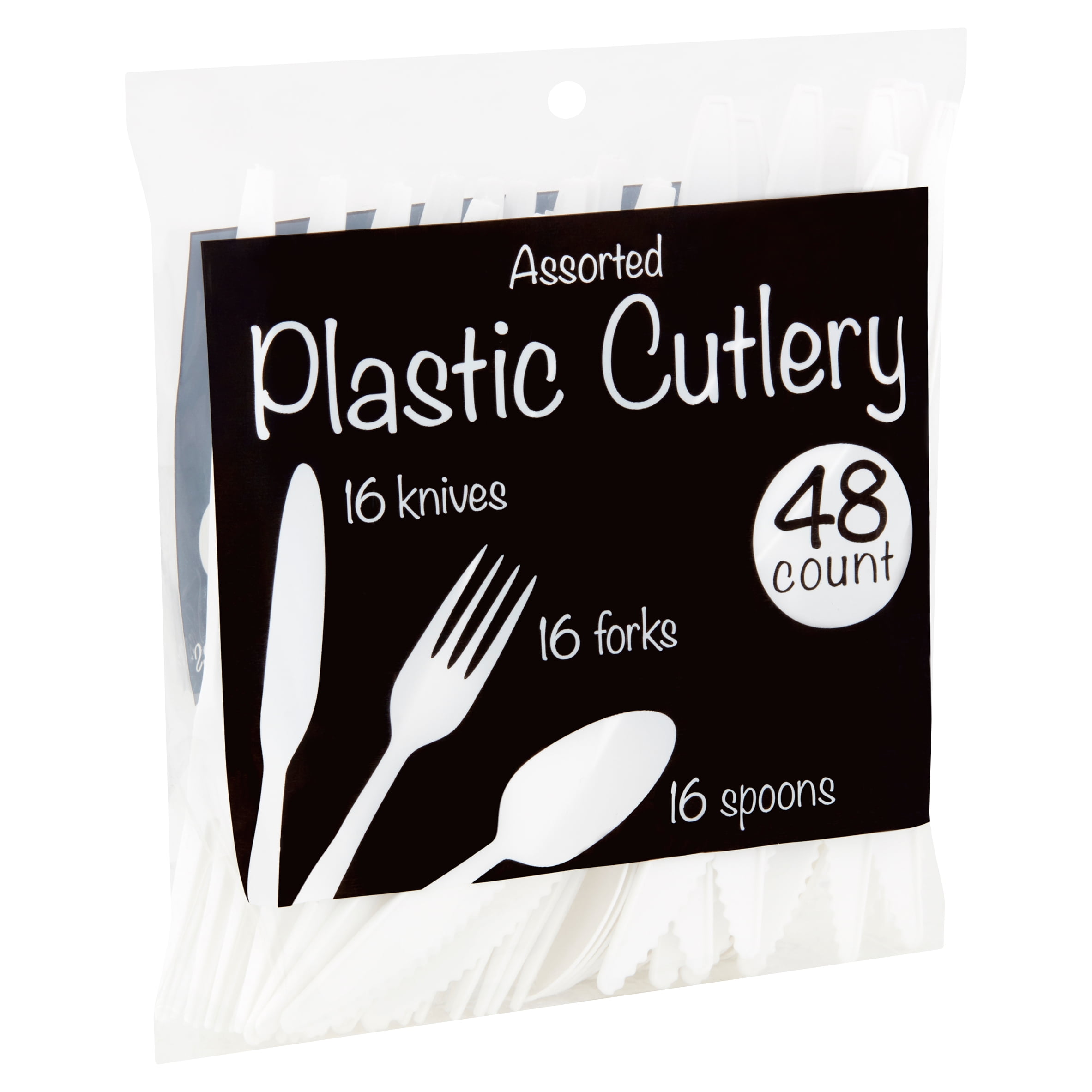 Assorted Plastic Cutlery, 48 count – Walmart Inventory Checker – BrickSeek