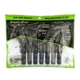 Googan Krackin' Craw 4'' Black Blue Flake 7pk Soft Plastic Fishing Lure ...