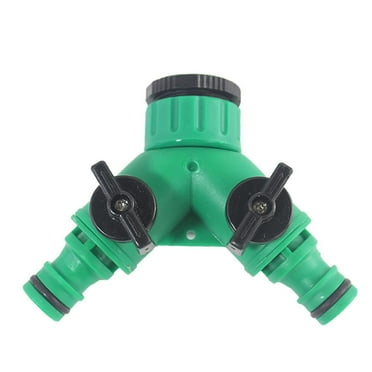 Quick Connect Hose to Faucet Coupler and Fitting Dual Thread by 3/4 in ...