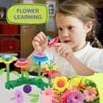 Daisy STEM Gifts for Boys & Girls , Flower Garden Building Toys, 109 ...