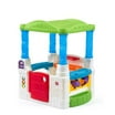 Step2 Neat & Tidy Cottage Toddler Pink Outdoor Playhouse for Kids Ages ...