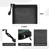 Mini Zipper Mesh Bags, Small Size Pouch for Coin, Beauty, Makeup, and ...