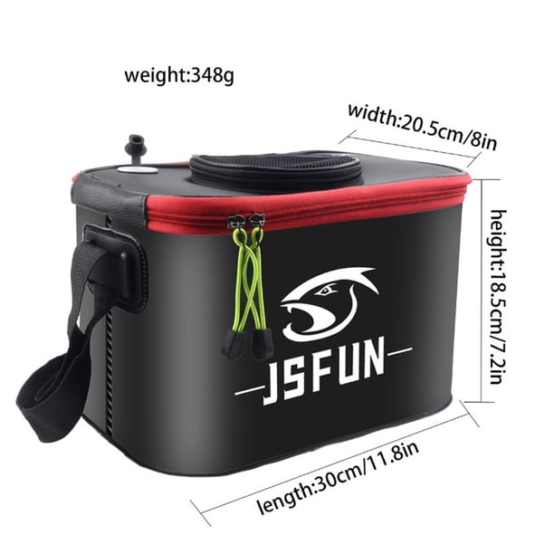Bgsha EVA Folding Fishing Bucket Live Fish Box Portable Fish Sea ...