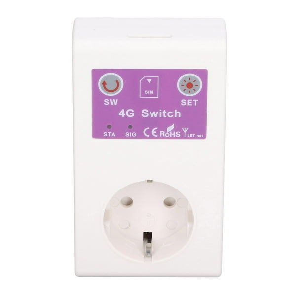 Intelligent Outlet, Power Off Reminder Function Remote Smart Socket SMS ...