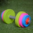 Adjustable Dumbbell Toy Pretend Workout Set for Kids Gym Exercise ...