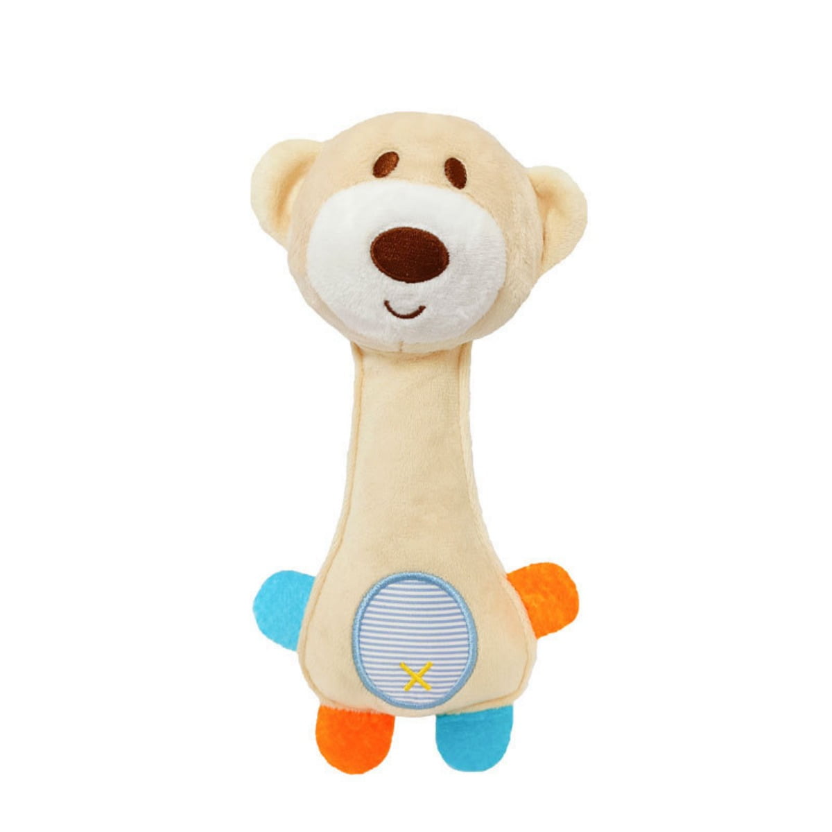 Snuggle & Teethe BPA-Free Crinkle Teething Plush Baby Toy - Walmart.com