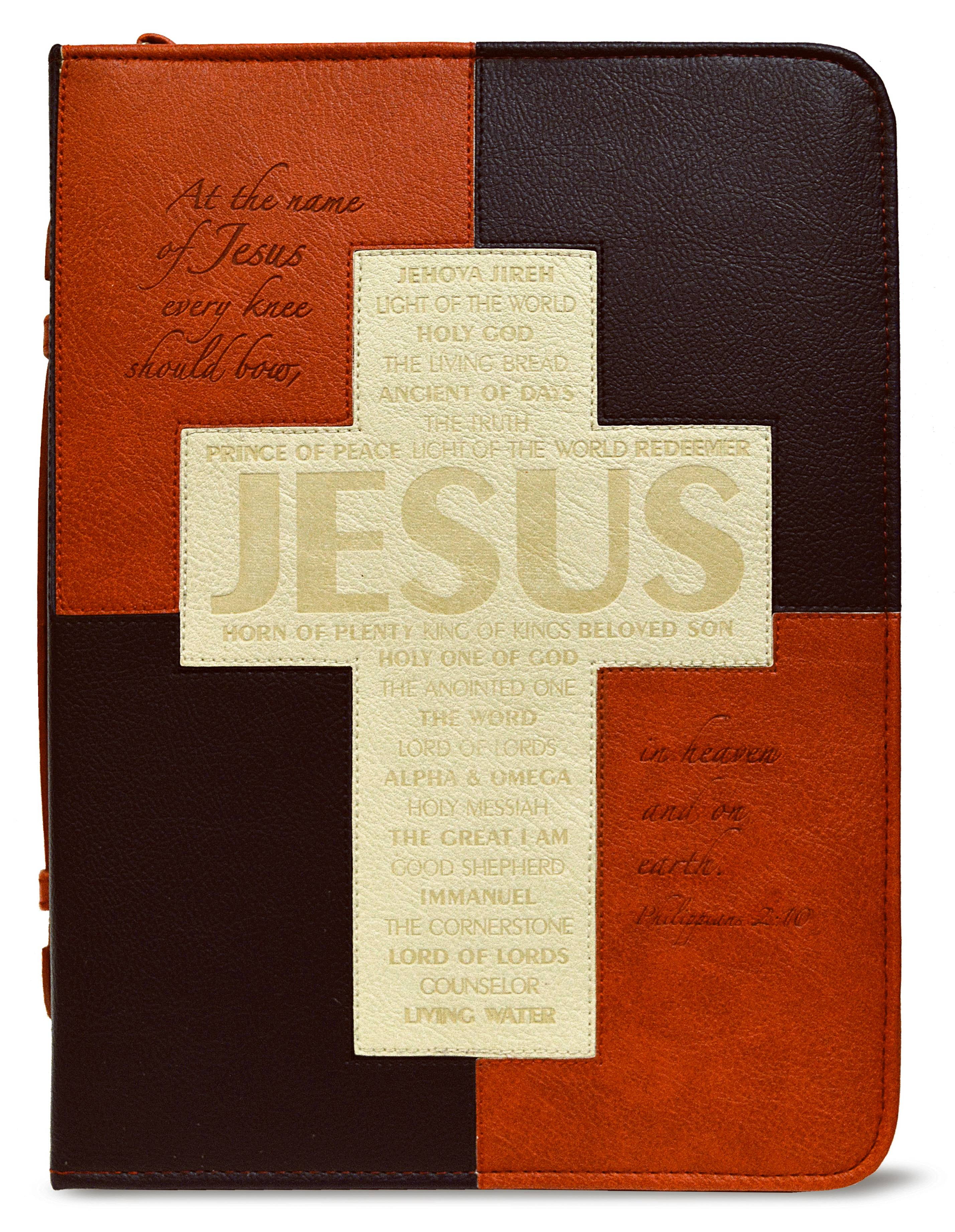 Bible Cover-At the Name-X Large (#24092) - Walmart.com