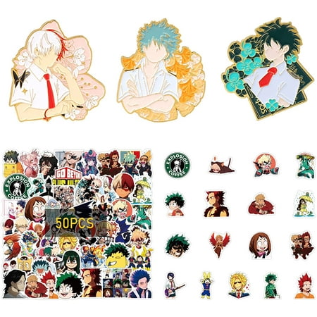Anime merch-Anime Pins and Anime Stickers,Enamel Pins | Walmart Canada