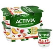 Activia Zero 0g Added Sugar* Strawberry Banana and Peach Probiotic ...