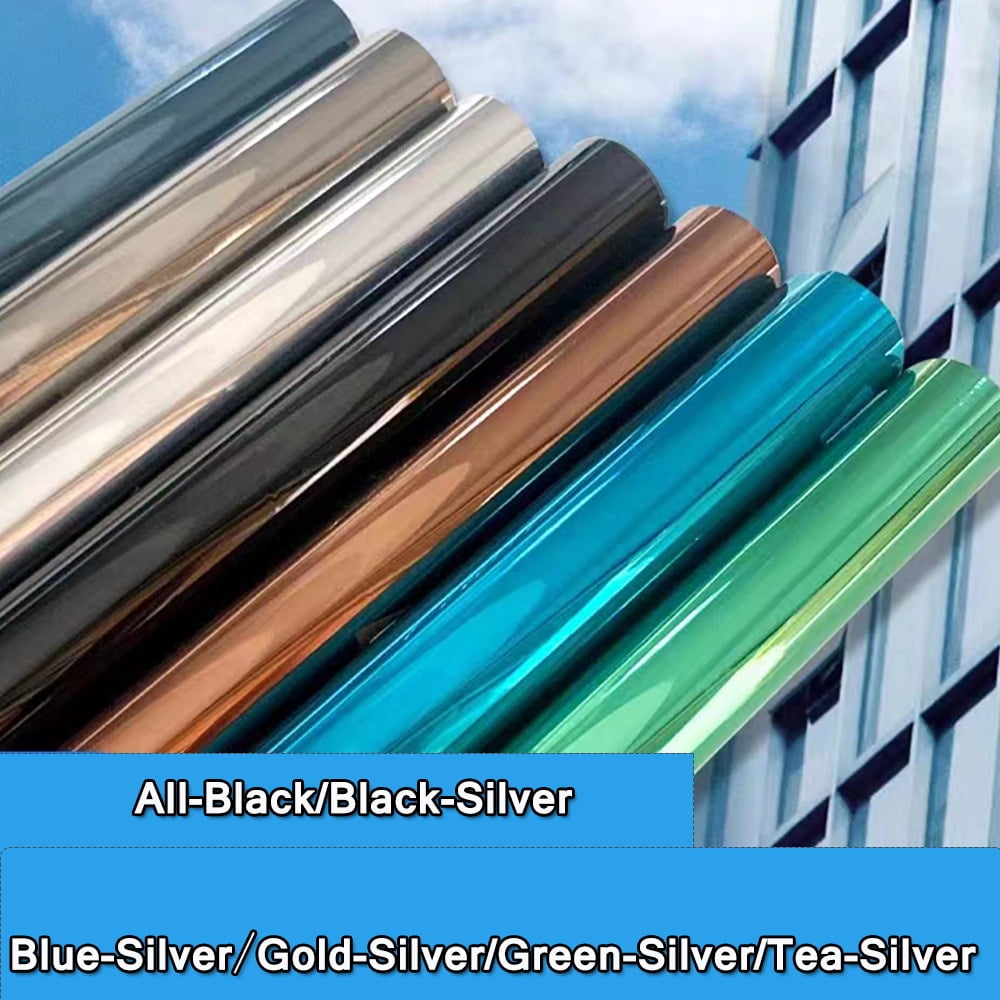 Privacy Window Film, Sun Protection, Heat Blocking, Anti UV, See Out ...