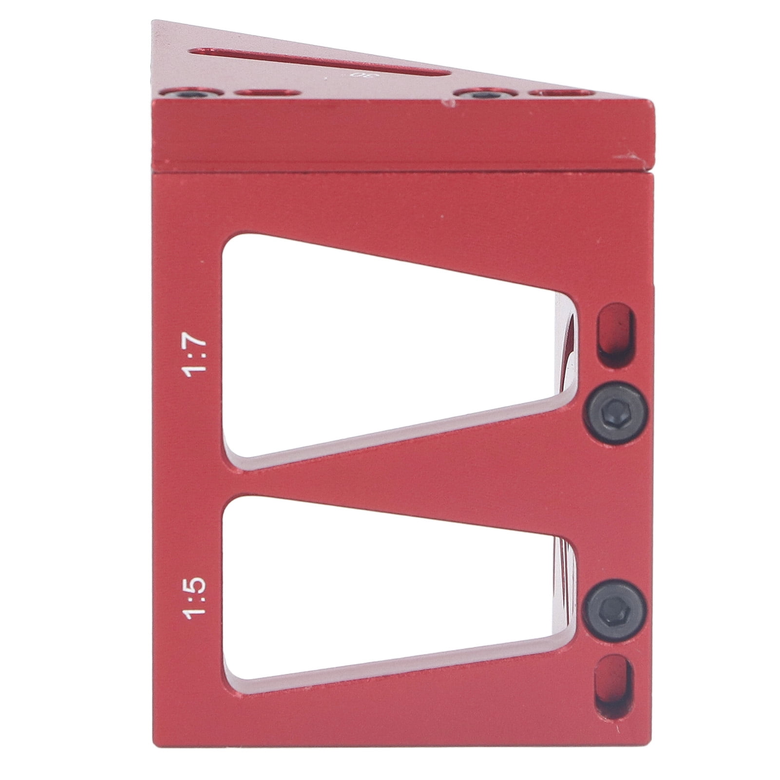Regla ANGGREK 3D de Línea de Dibujo 45 y 90 Grados Cuadrado de Aluminio ...