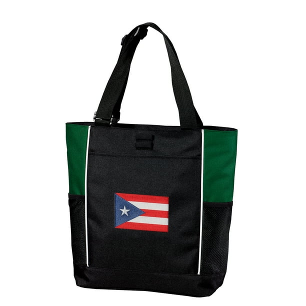 Puerto Rico Flag Tote Bag or Deluxe Puerto Rico Tote Bags - Walmart.com